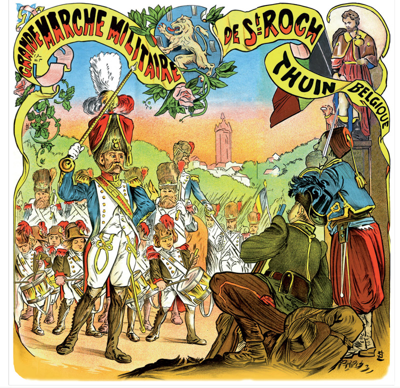 La Saint-Roch de Thuin - La Cinquième Infanterie